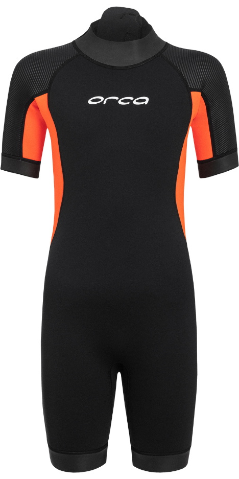 2025 Orca Junior Vitalis Shorty Wetsuit NN9Y-BLK - Black - Wetsuits - Swimming - | Wetsuit Outlet